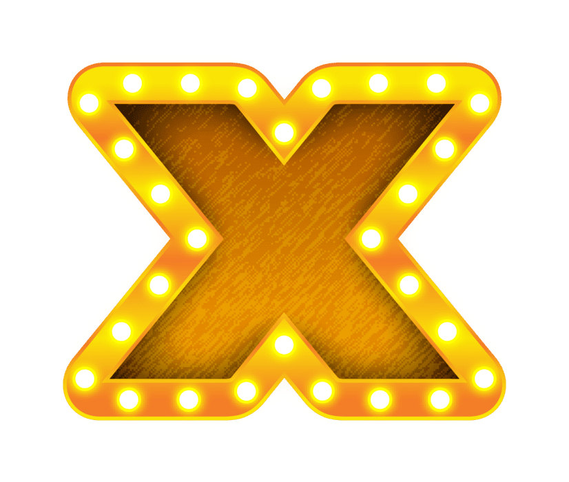 X PNG para descargar gratis