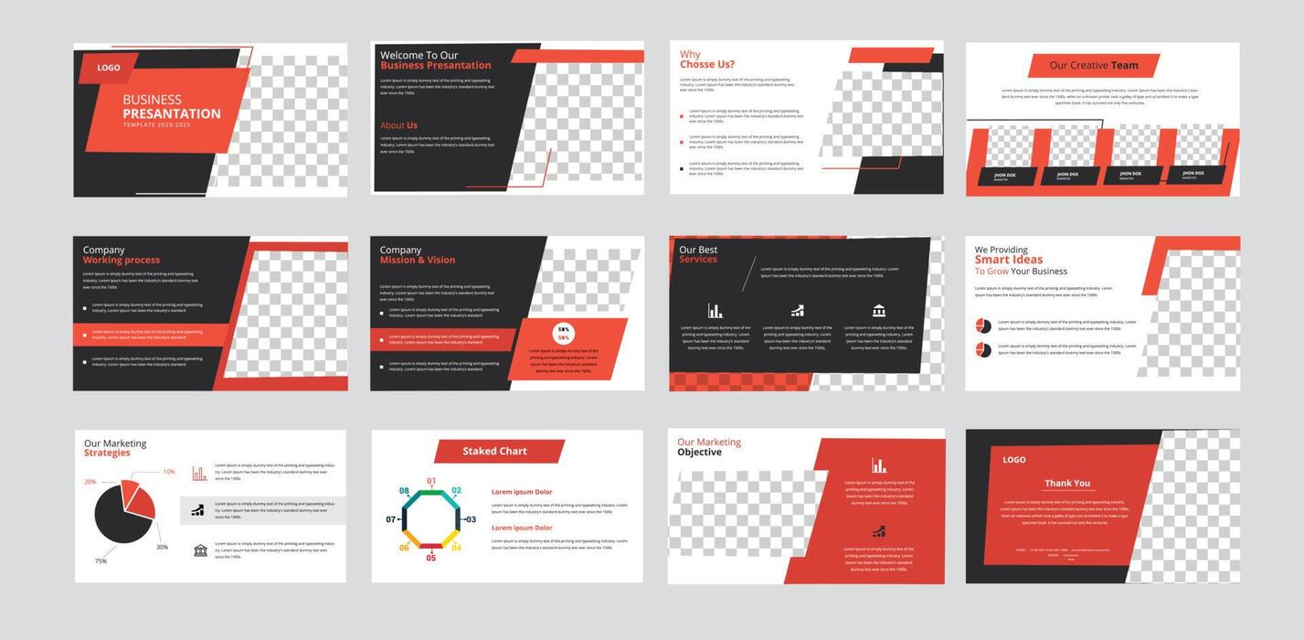 Presentation Designs Vectors