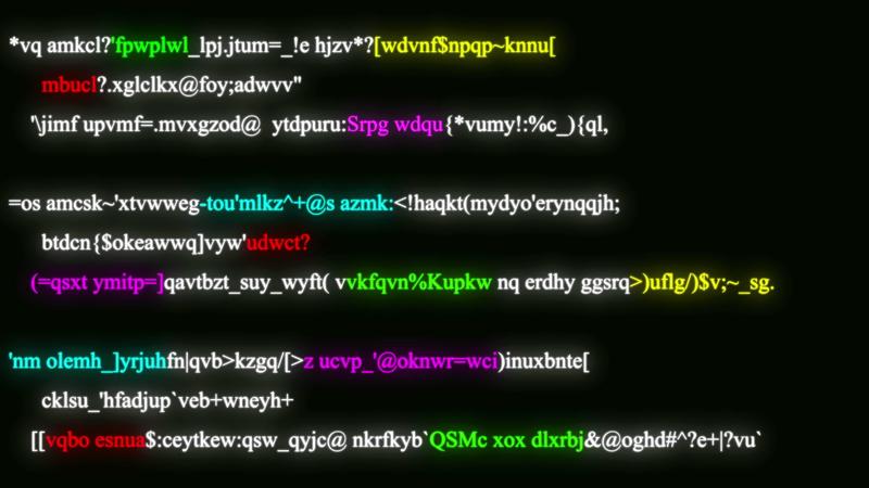 Web Coding Glowing Text Background. 13128123 Stock Video at Vecteezy