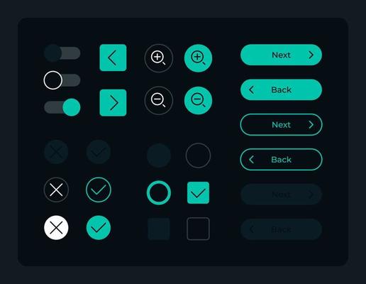 Dark Mode Button Vector Art, Icons, and Graphics for Free Download