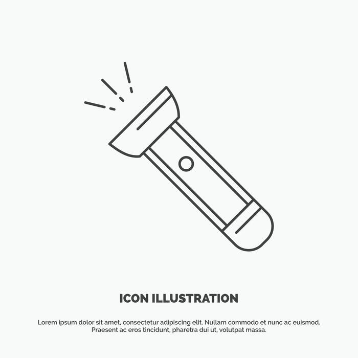 Torch Light Icon Vector Art, Icons, and Graphics for Free Download