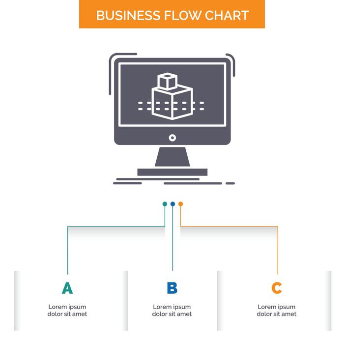 3d Flow Chart Vector Art, Icons, and Graphics for Free Download