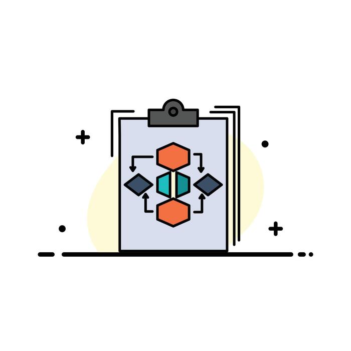 Process Flow Icon Vector Art, Icons, and Graphics for Free Download