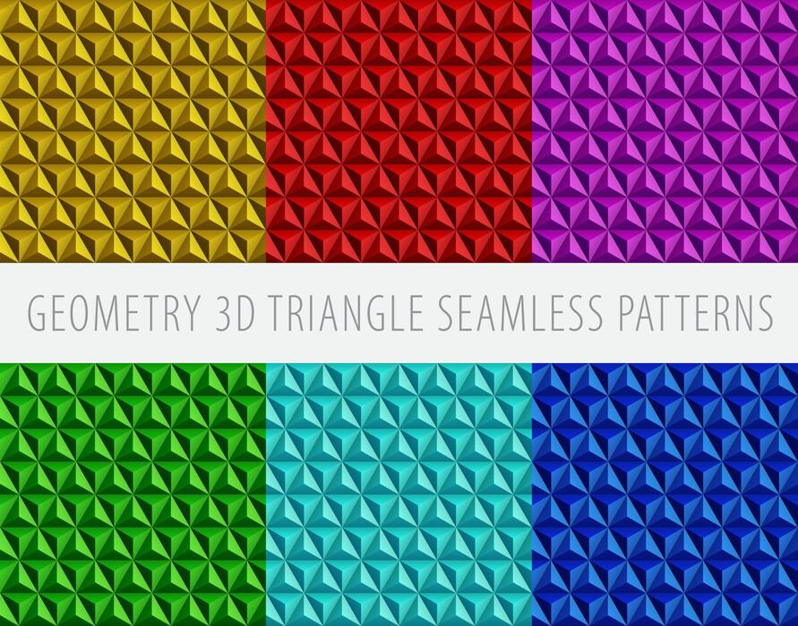 3d Triangle Pattern Vector Art, Icons, and Graphics for Free Download