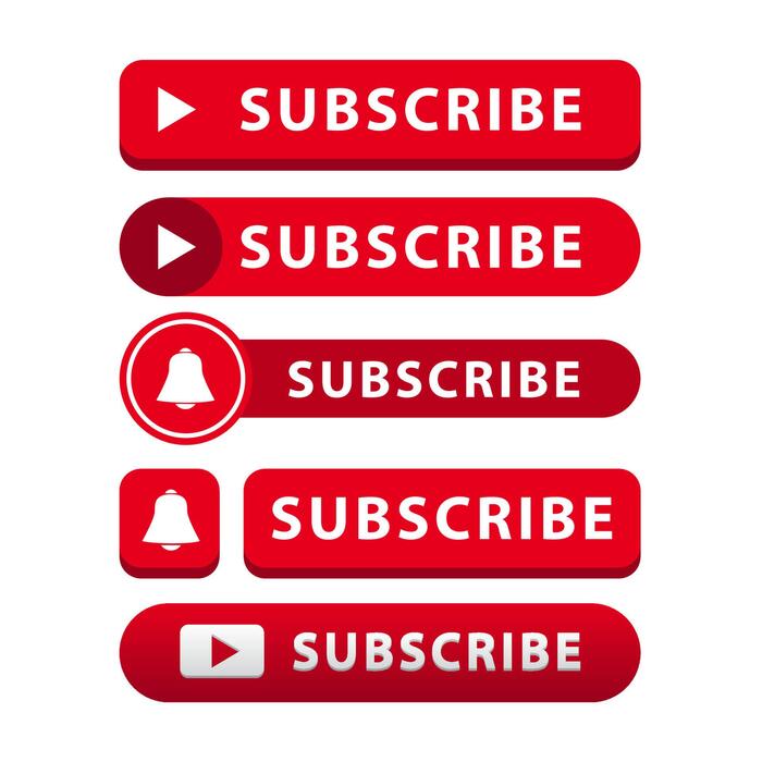 Animated Subscribe Button Vector Art, Icons, and Graphics for Free Download