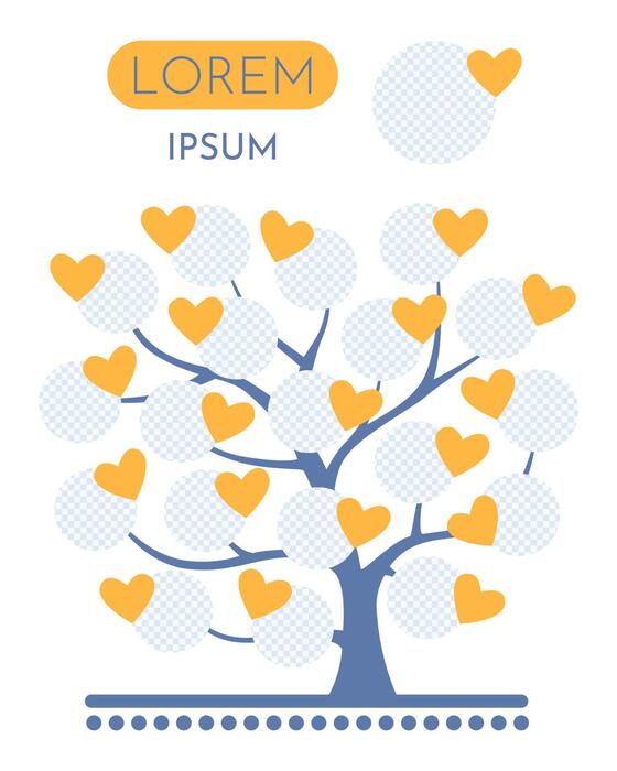 Family Tree Template Vector Art, Icons, and Graphics for Free Download