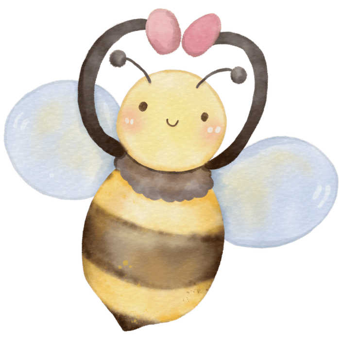 Watercolor Bee PNGs for Free Download