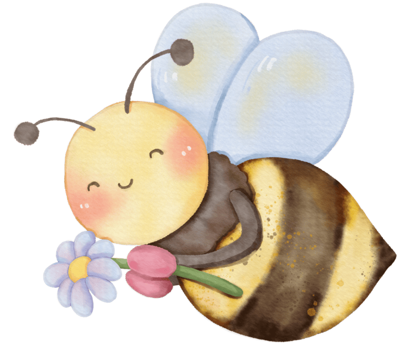 Watercolor Bee PNGs for Free Download