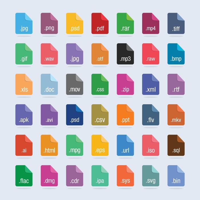 File Type Icon Vector Art, Icons, and Graphics for Free Download