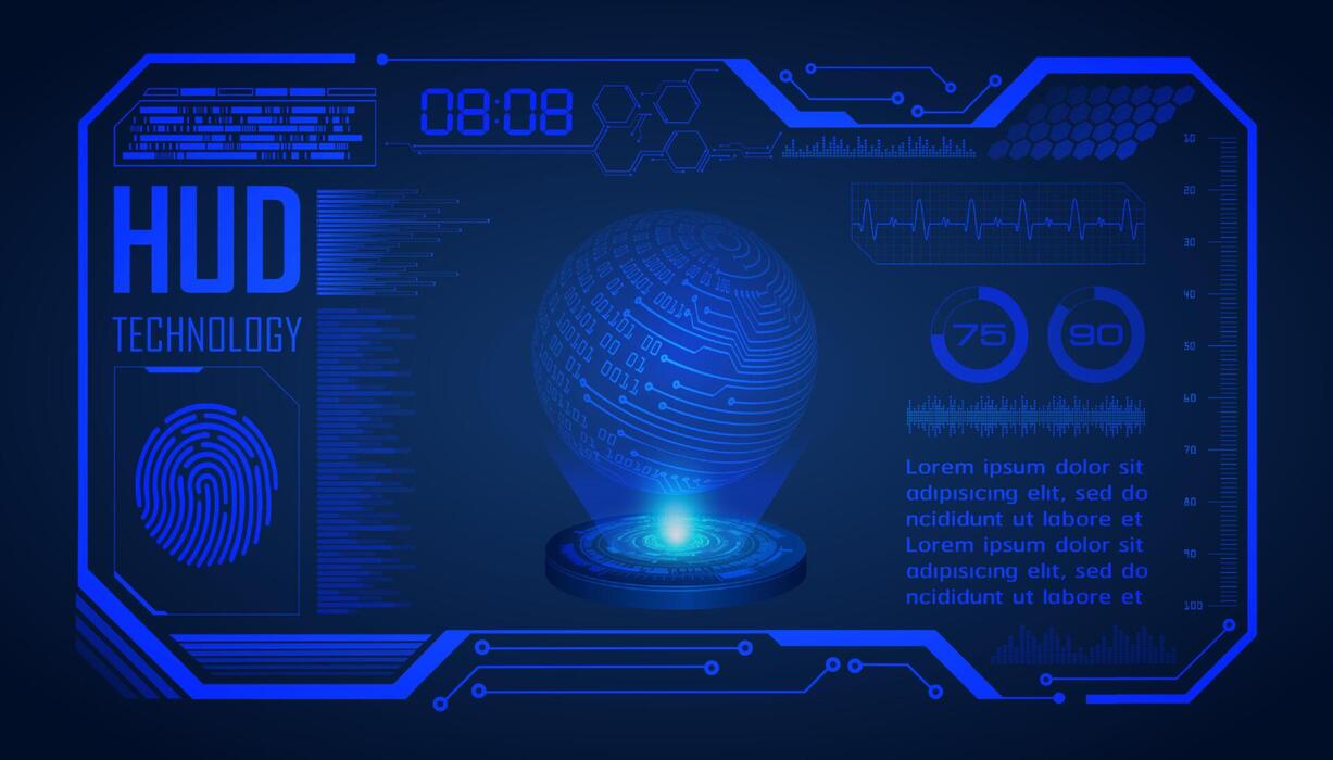 Information Technology Background Vector Art, Icons, and Graphics for ...