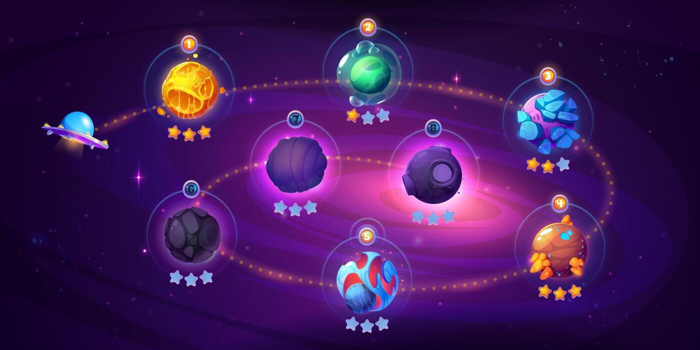 Game Level Map Vector Art Icons And Graphics For Free Download
