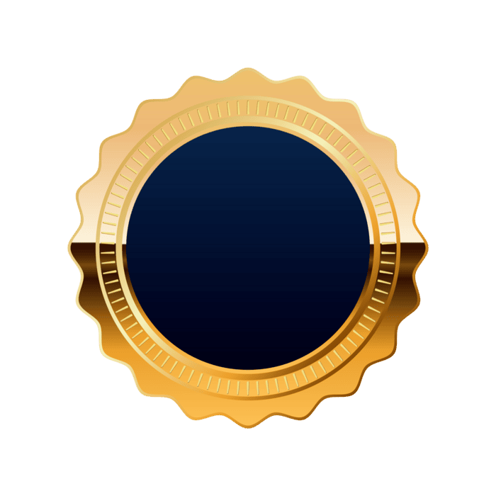 Gold Badge PNGs for Free Download