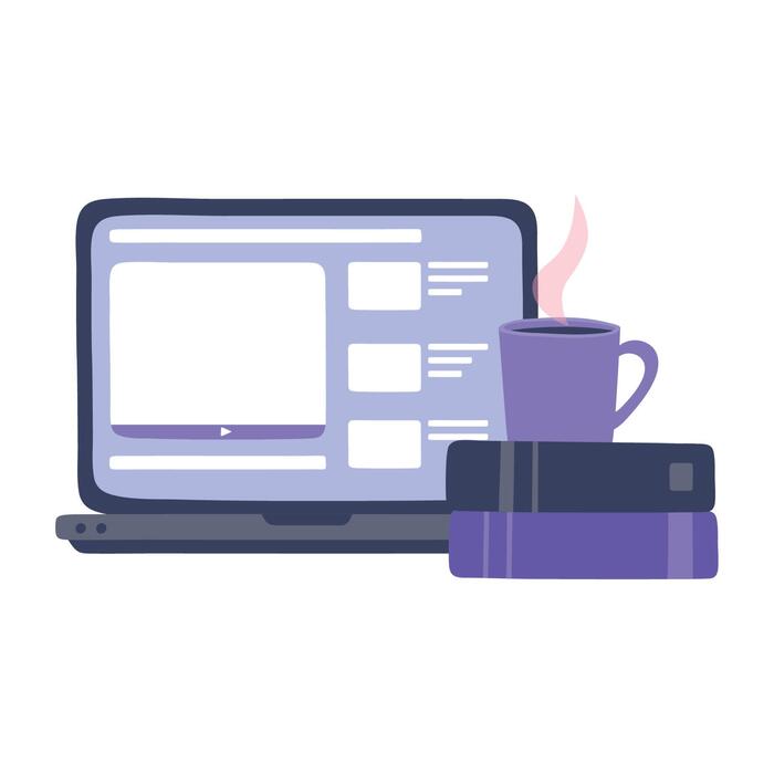 Online Course Vector Art, Icons, and Graphics for Free Download