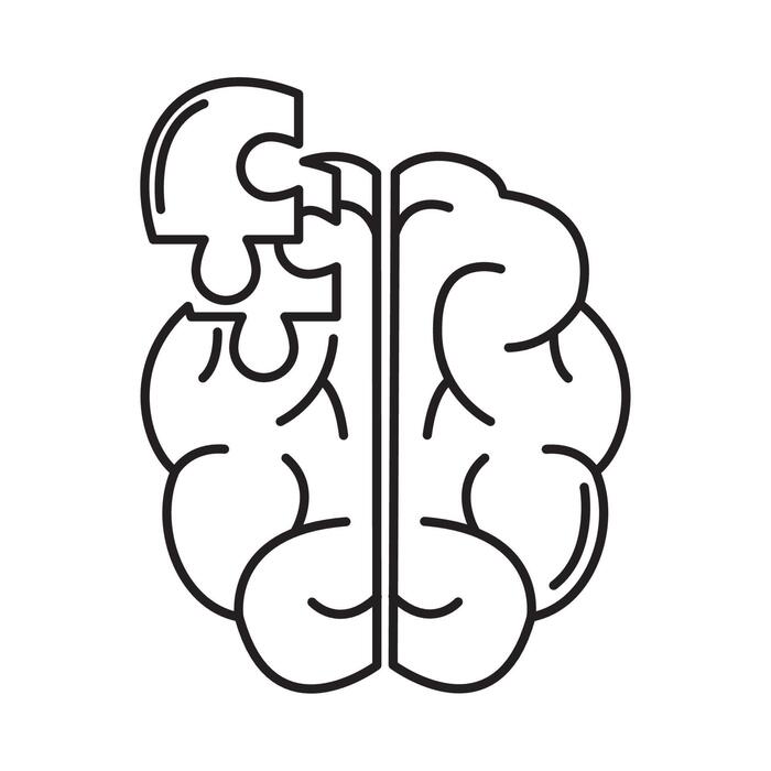Brain Puzzle Icon Vector Art, Icons, and Graphics for Free Download