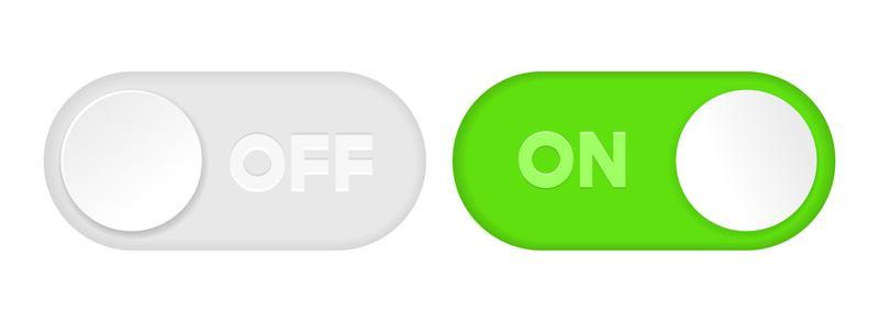 Toggle Button Vector Art, Icons, and Graphics for Free Download