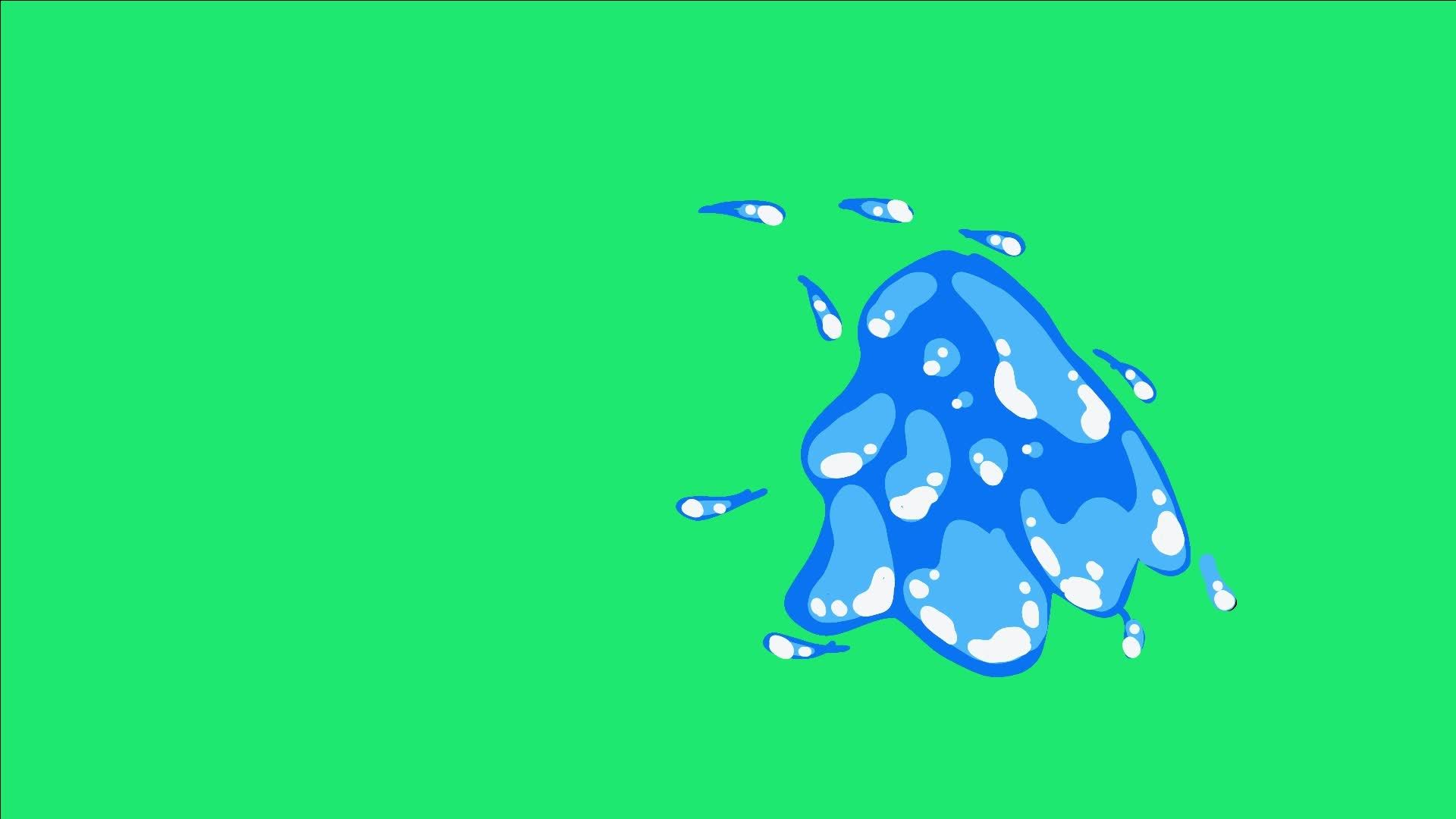 Water Splash Effect Sideways 13277904 Stock Video At Vecteezy