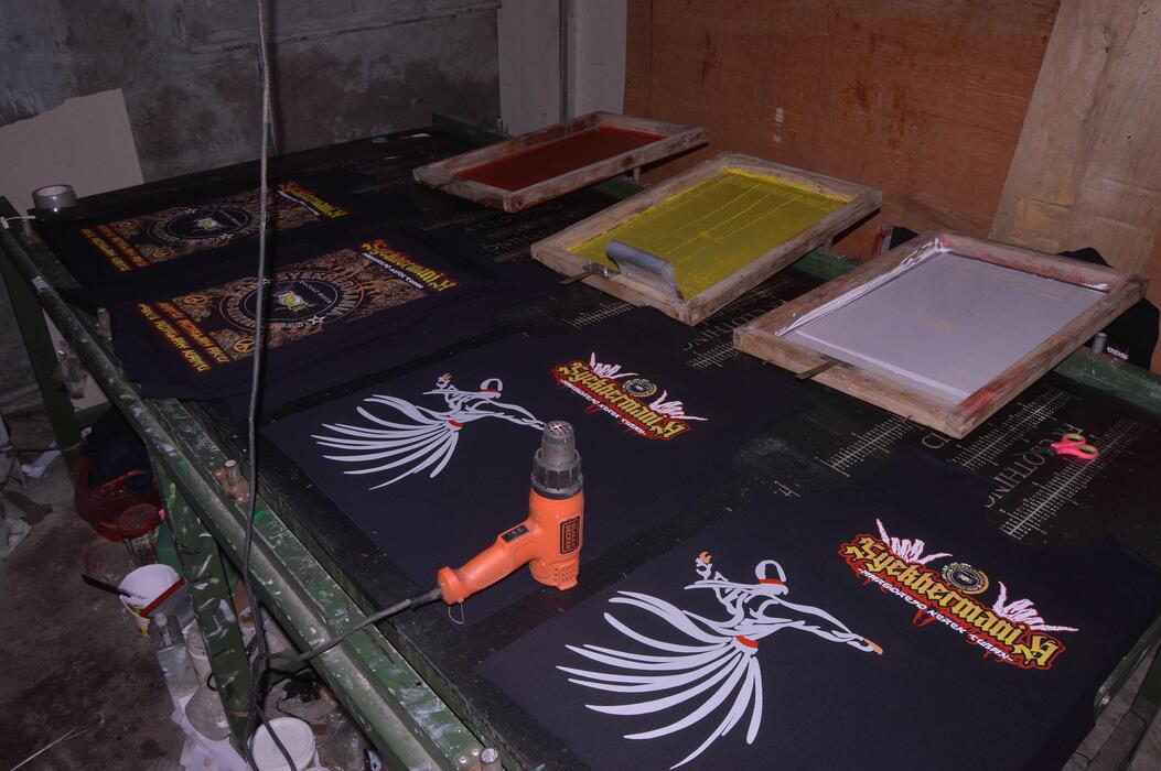 Silk Screen Printing Stock Photos, Images and Backgrounds for Free Download