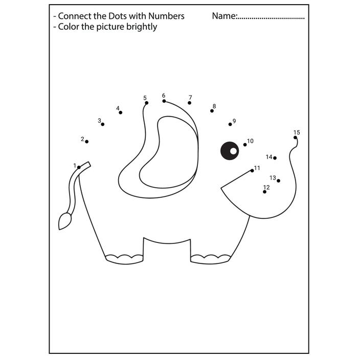 Connect The Dots Animals Vector Art, Icons, and Graphics for Free Download