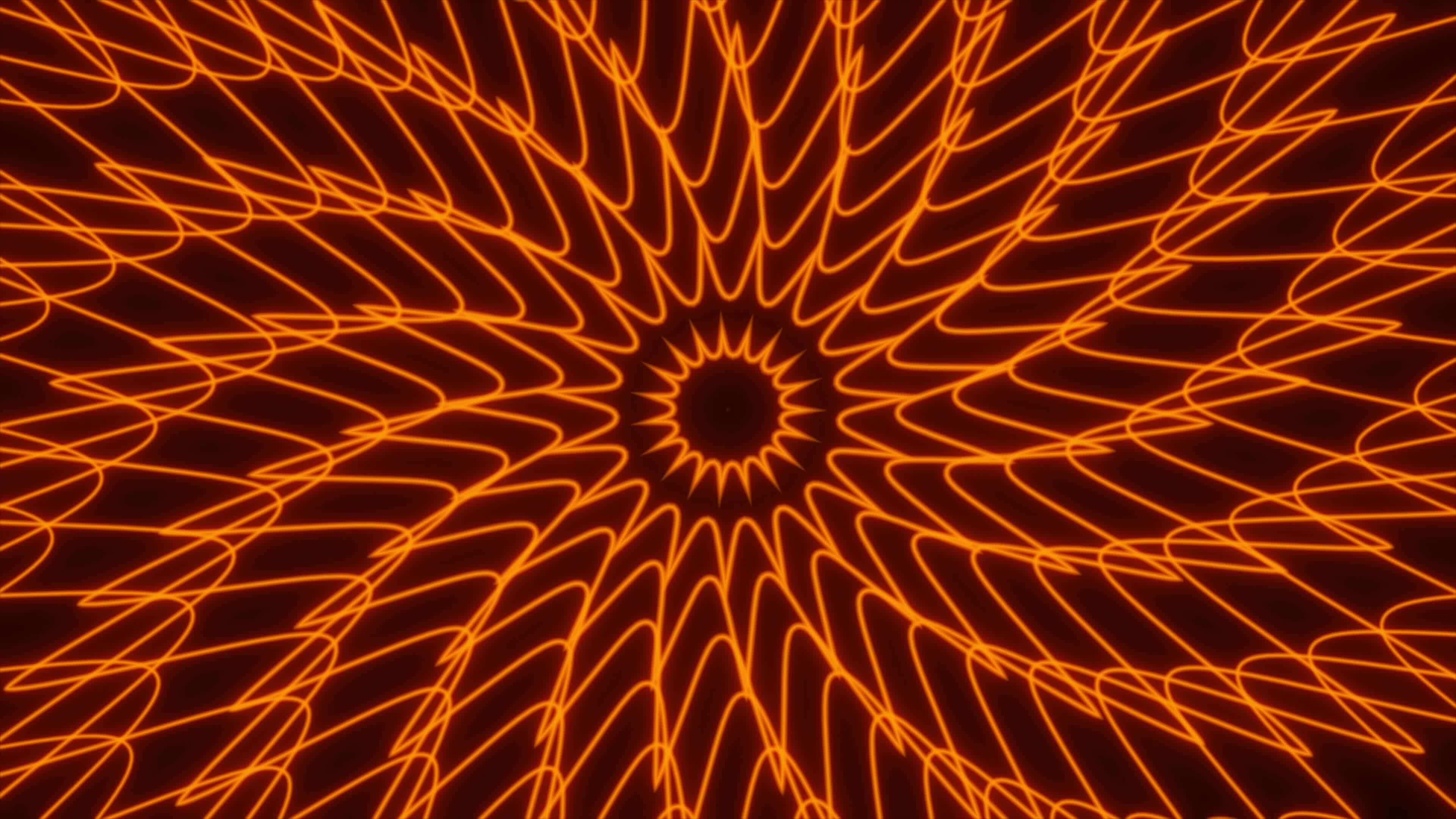 Particle Tunnel On Black Background, Particle Moving In A Circle Shape 13309871 Stock Video at ...