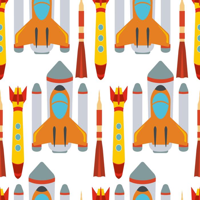 Spaceship Pattern Vector Art, Icons, and Graphics for Free Download