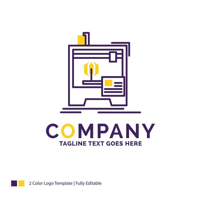 3d Printer Logo Vector Art, Icons, and Graphics for Free Download