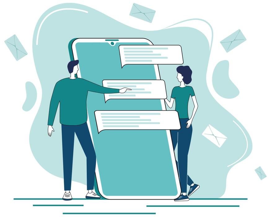 Text Message Vector Art, Icons, and Graphics for Free Download