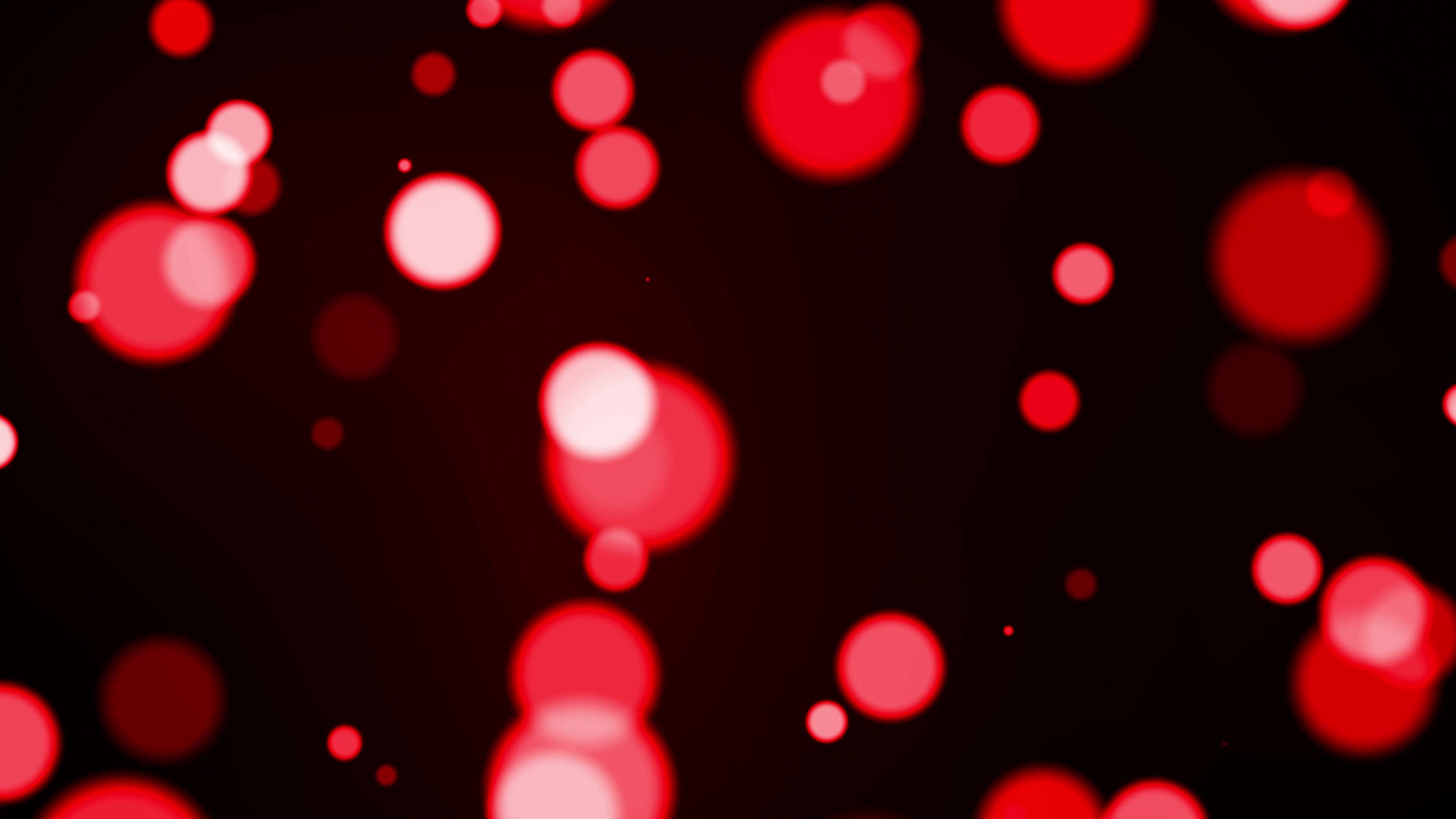 Moving red particles background with bokeh seamless loop animation on black background 13341178 ...
