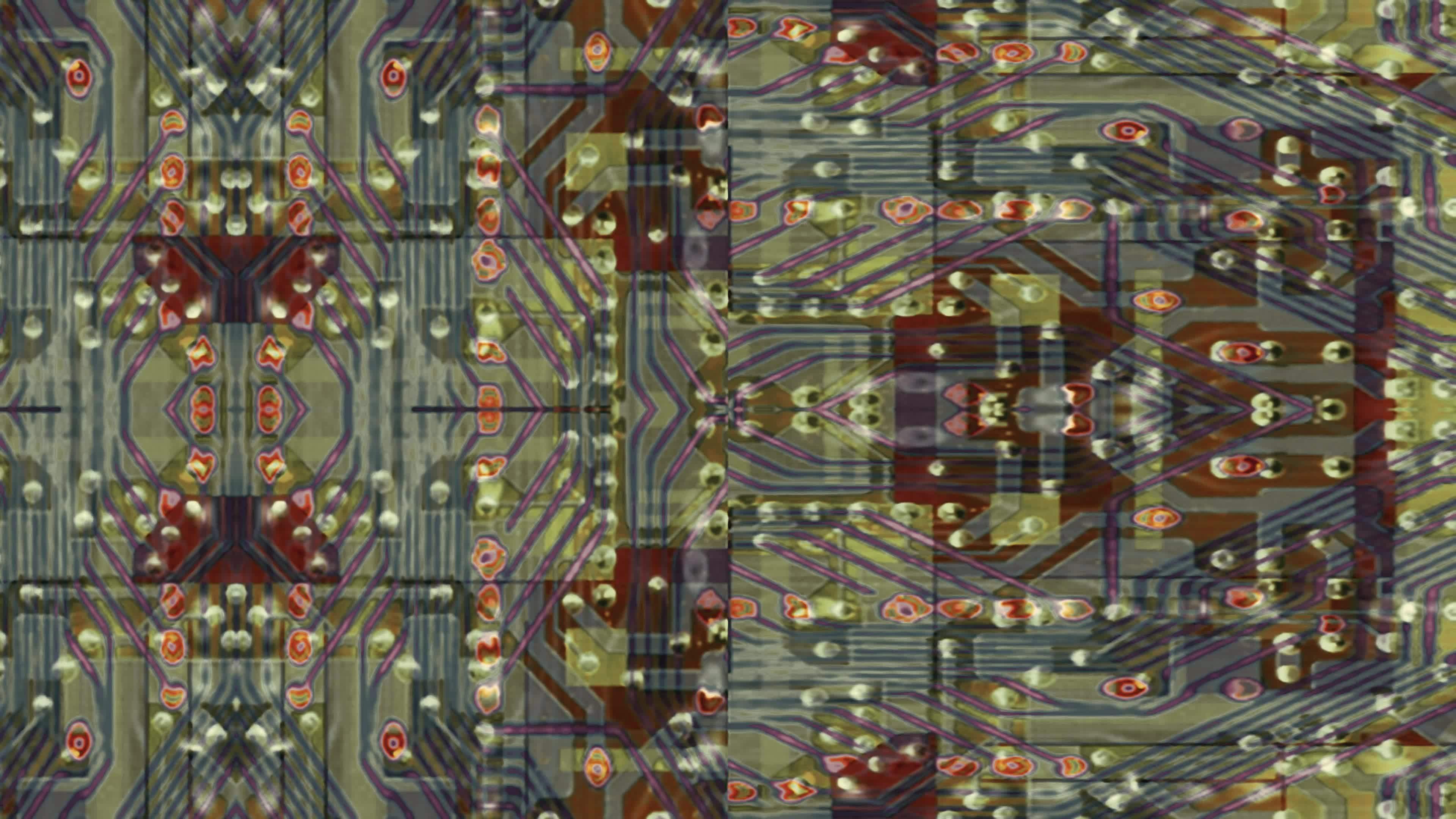 Integrated circuit board abstraction - Loop 13341369 Stock Video at ... Integrated circuit board abstraction - Loop 13341369 Stock Video at ...