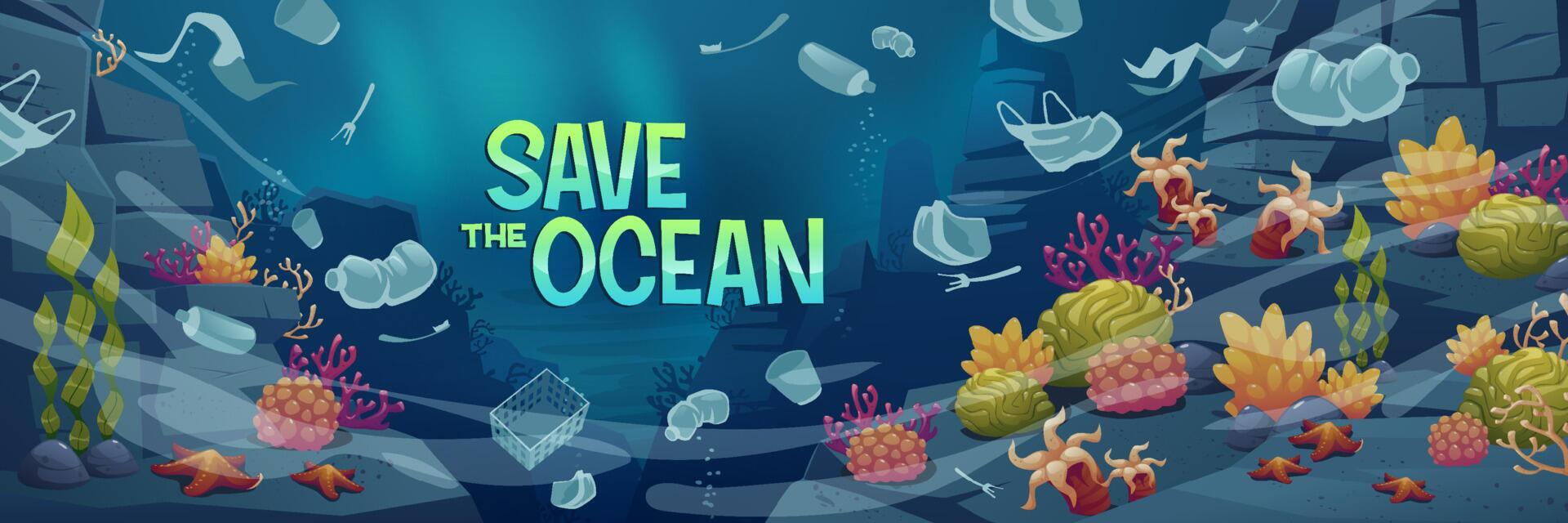 Save The Ocean Vector Art, Icons, and Graphics for Free Download