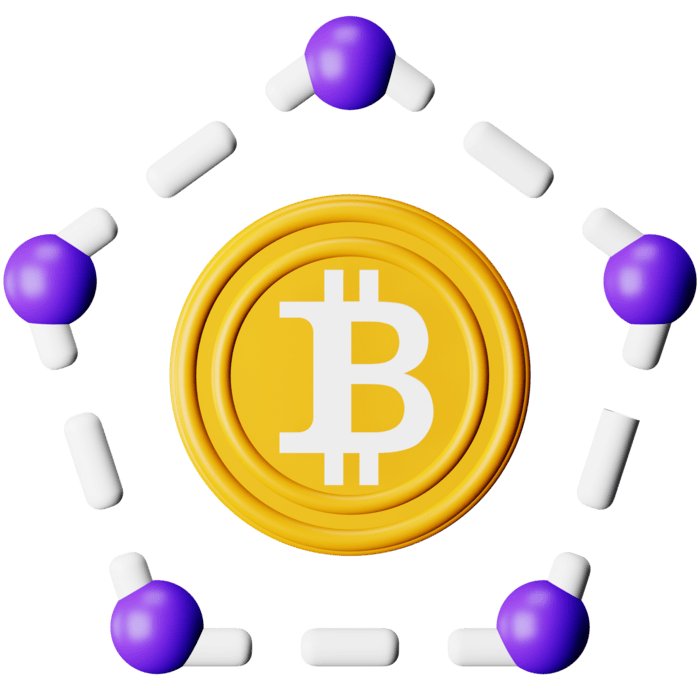 Blockchain 3d PNGs for Free Download