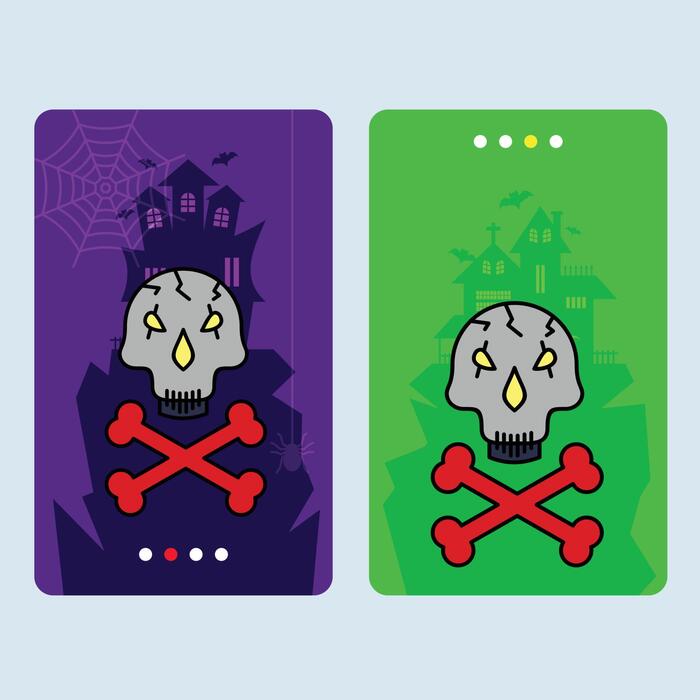 Skeleton Cards Vector Art, Icons, and Graphics for Free Download