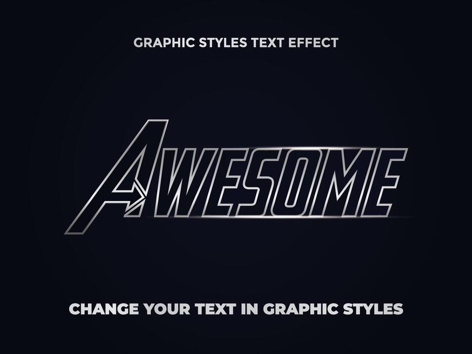 Lightning Text Effect Vector Art Icons And Graphics For Free Download