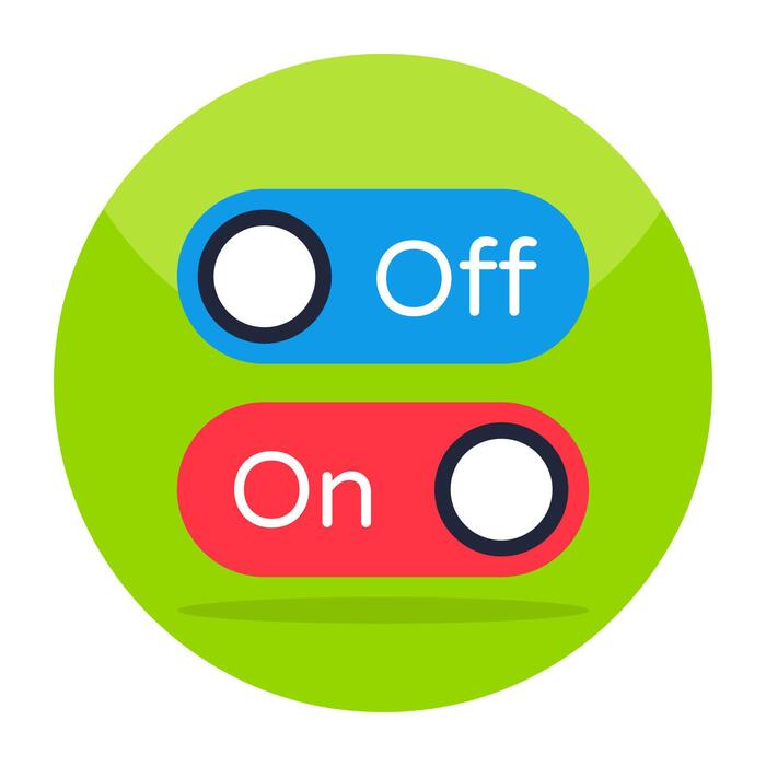 On Off Button Vector Art, Icons, and Graphics for Free Download