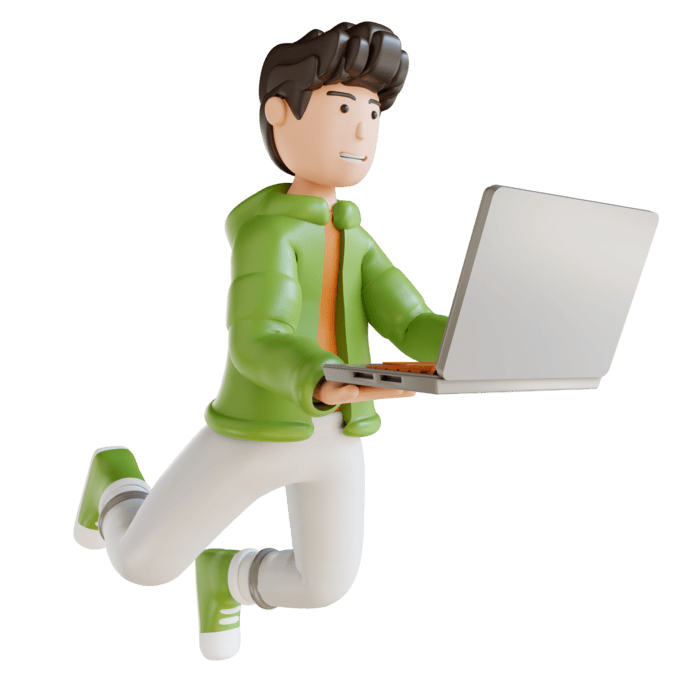 Man With Laptop PNGs for Free Download