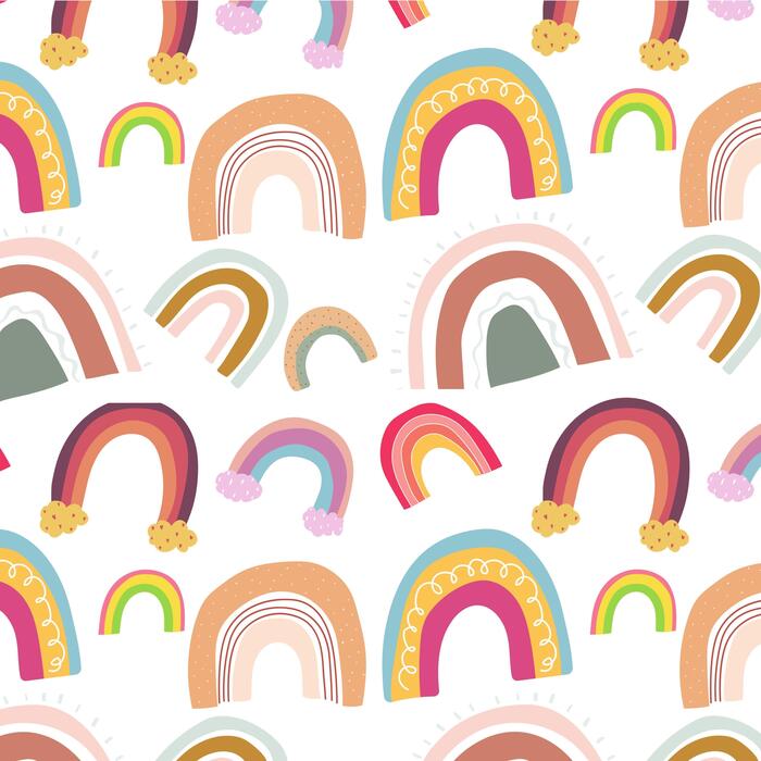 Cute Rainbow Pattern Stock Photos, Images and Backgrounds for Free Download