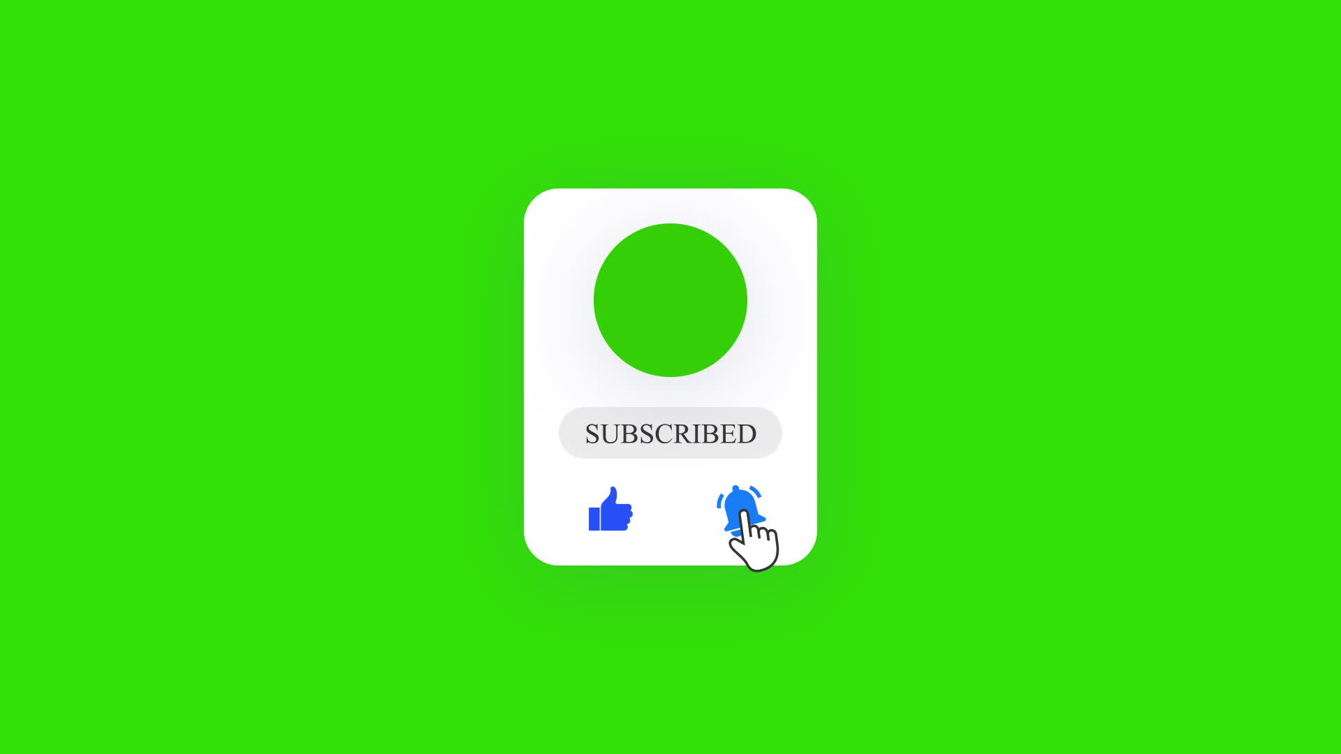 Subscribe And Reminder Button Animation Youtube Subscribe Button