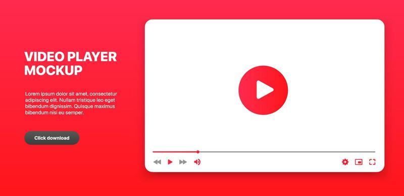 Youtube Interface Vector Art, Icons, and Graphics for Free Download