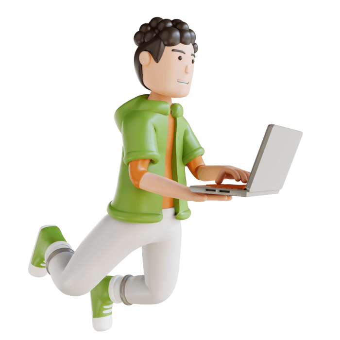 Man With Laptop PNGs for Free Download