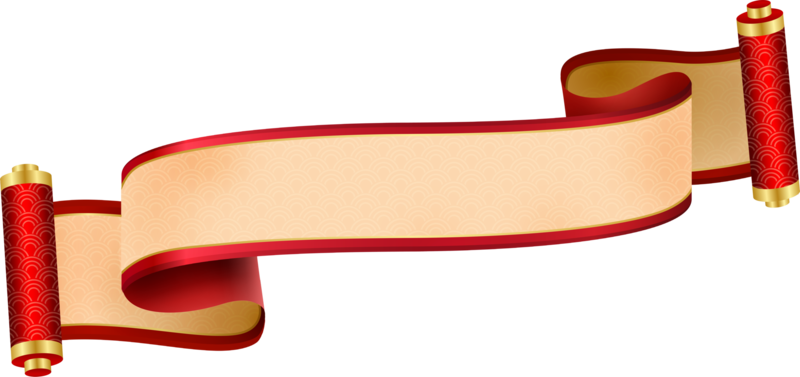 Red Scroll Pngs For Free Download