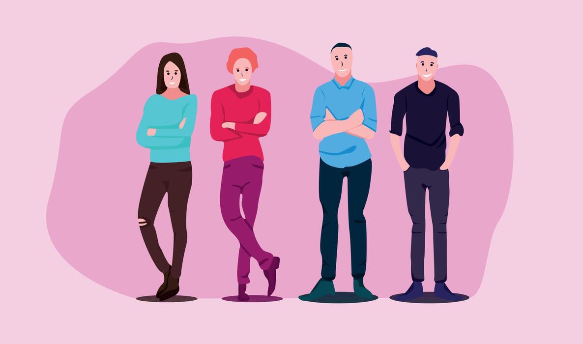 Smiling People Vector Art, Icons, and Graphics for Free Download