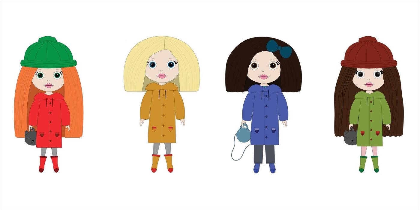 Kids Fashion Poster Vector Art, Icons, and Graphics for Free Download
