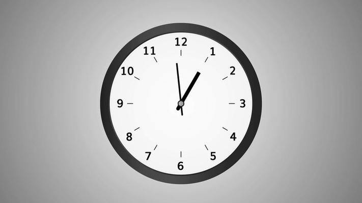 Animated Clock Stock Video Footage for Free Download