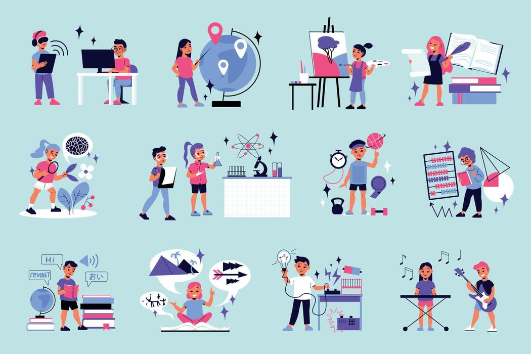 Computer Class Vector Art, Icons, and Graphics for Free Download