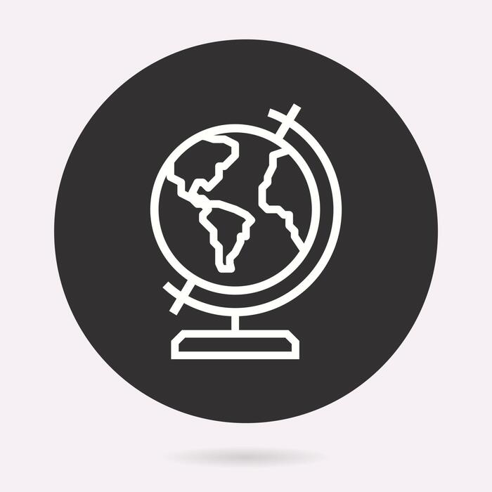 Simple Globe Vector Art, Icons, and Graphics for Free Download