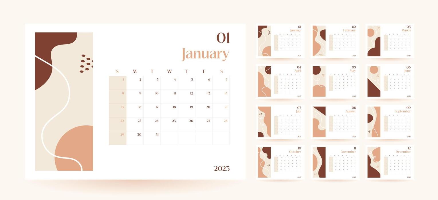 Minimalist Calendar Vector Art, Icons, and Graphics for Free Download