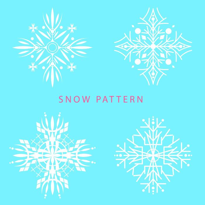 Snow Pattern Vector Art, Icons, and Graphics for Free Download