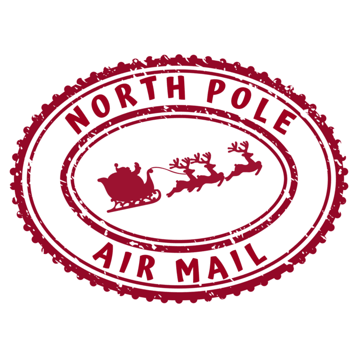 Christmas Stamp PNGs for Free Download