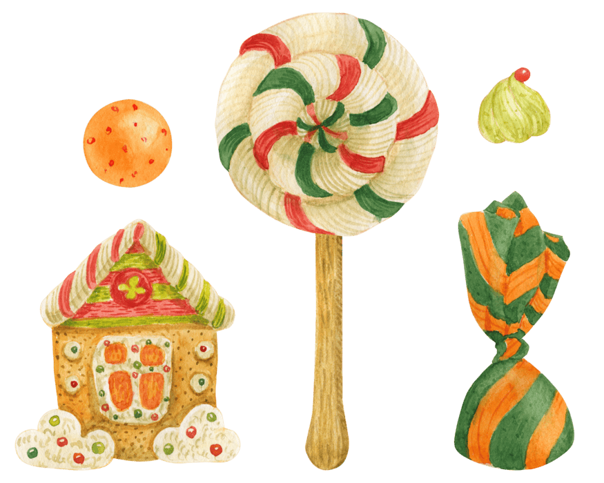 Christmas Sweets PNGs for Free Download