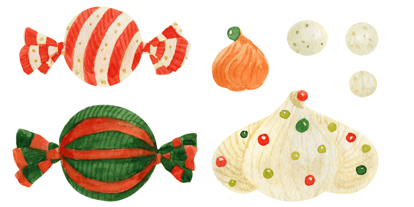 Christmas Sweets PNGs for Free Download