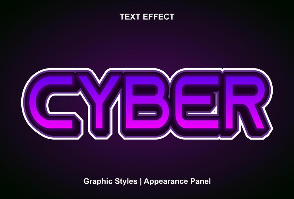 Cyberpunk Text Vector Art, Icons, and Graphics for Free Download